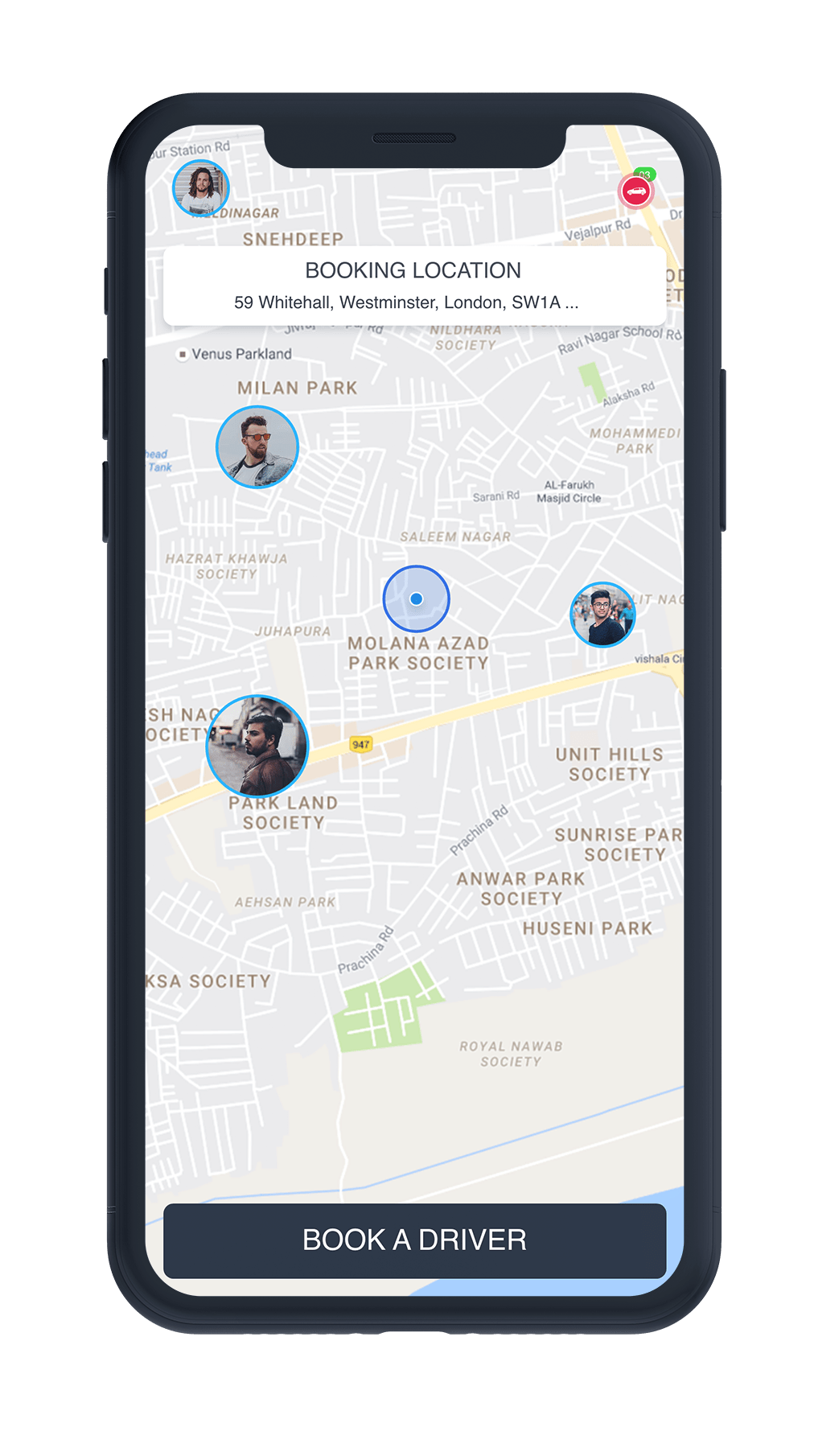 Uber For Designated Driver App & Designated Driver Software Solution