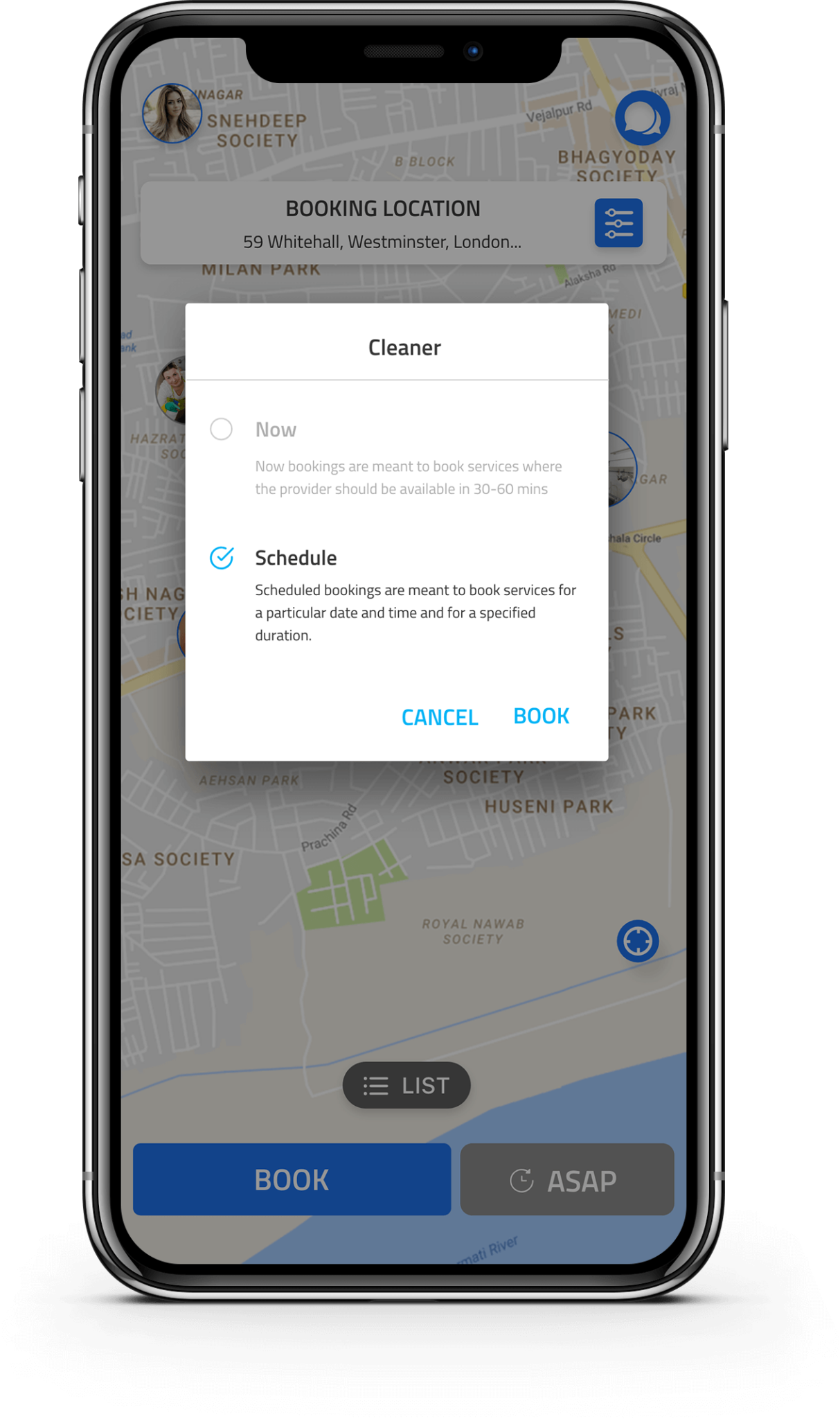 Uber For Maids - Uber For House Cleaning - Maid Booking App