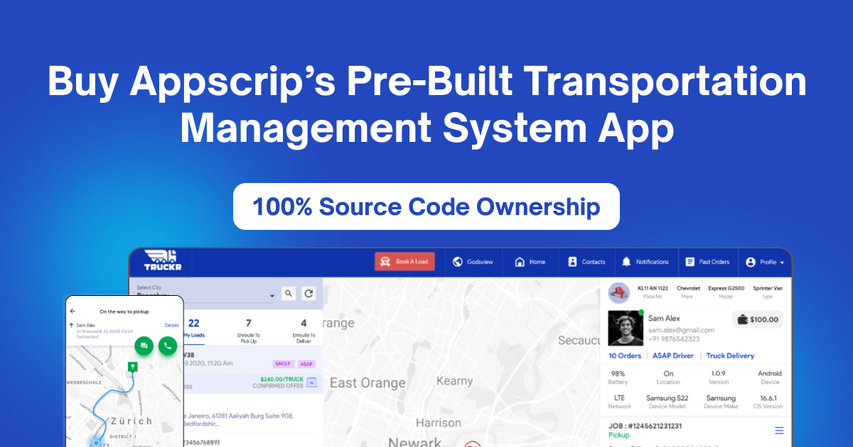 Top Transportation App Developers 2025 | Launch In 60 Days